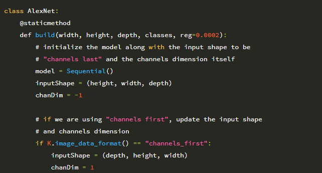 Alexnet Definition 인공지능 딥러닝 기계학습 Ai Deeplearning Hdf5 Python